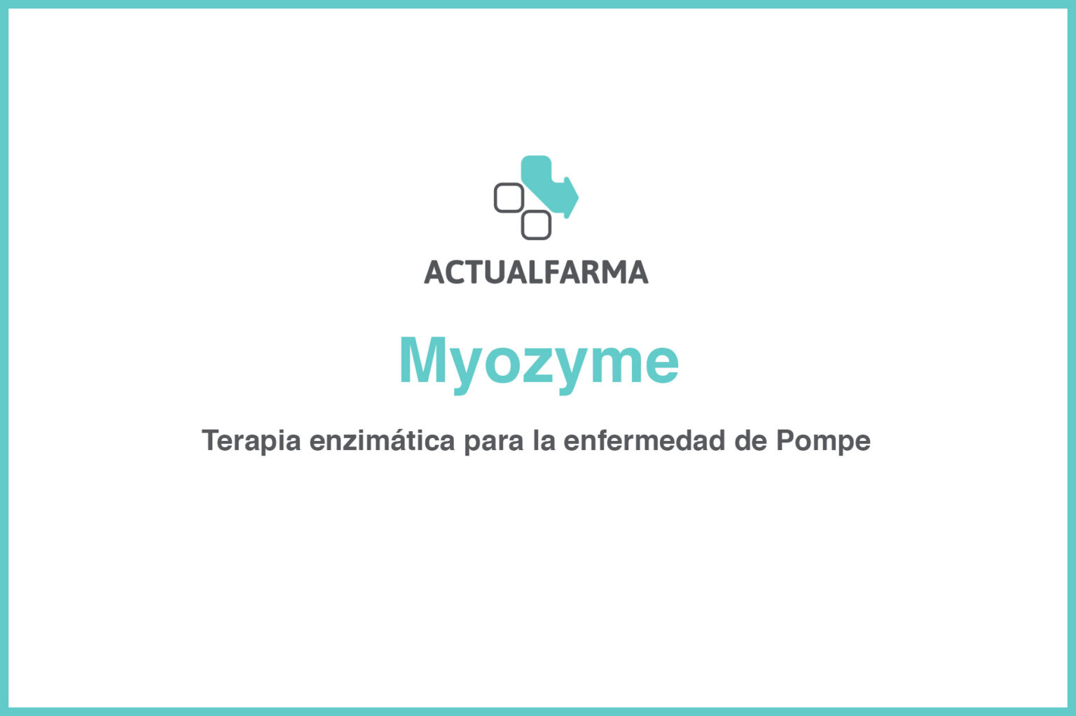 terapia enzimática para el tratamiento de la enfermedad de Pompe